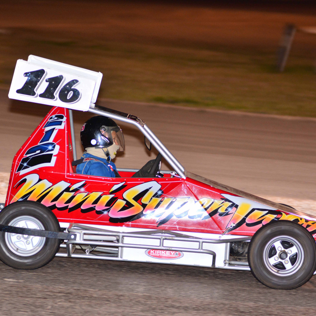 Super Twos stock car racing formula.